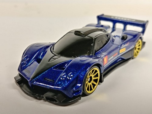 Pagani Zonda R Hot Wheels 2023 HW Turbo #72 1/4 Dark Indigo 10SP Rims 1 ...