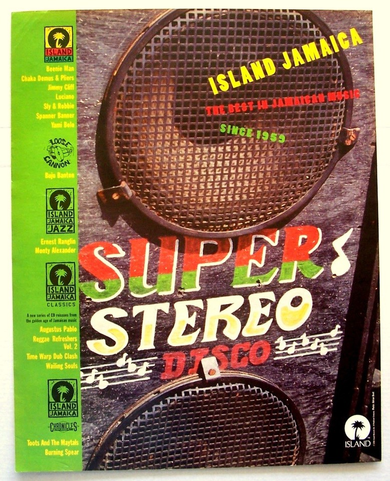 ISLAND RECORDS 1996 original ADVERT JAMAICA REGGAE | eBay