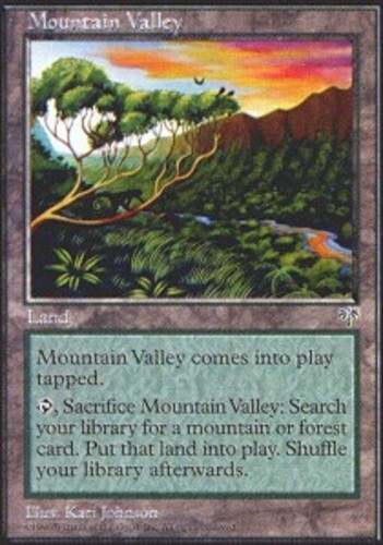 Hero Deal, English - 4 x MTG Mountain Valley Mirage | eBay