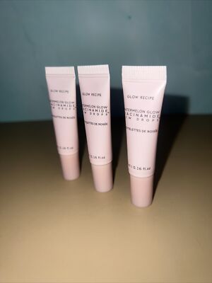 Glow Recipe Watermelon Glow Niacinamide Dew Drops Mini Size .16 Oz Each ...