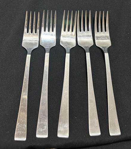 Supreme SCC Towle TWS108 Dessert Forks 6” Stainless Holland Mid Century ...