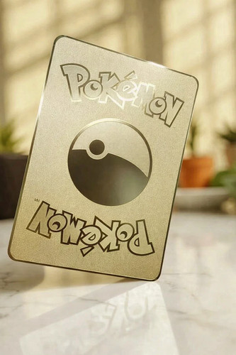 Mewtwo & Mew GX Rainbow Gold Metal Pokemon Card Collectible Gift ...