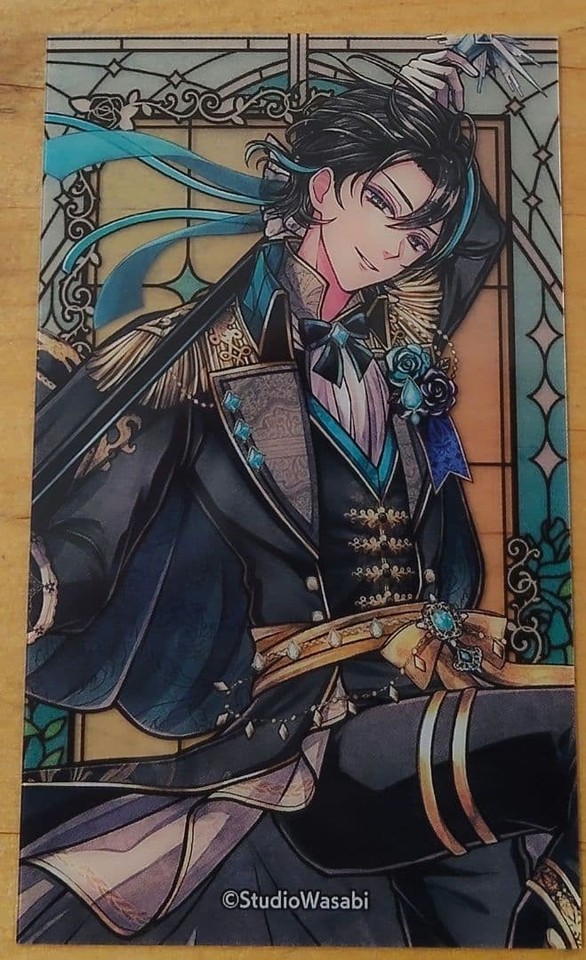 [With clear card] Demon Butler and Black Cat Acrylic Stand Belen ...