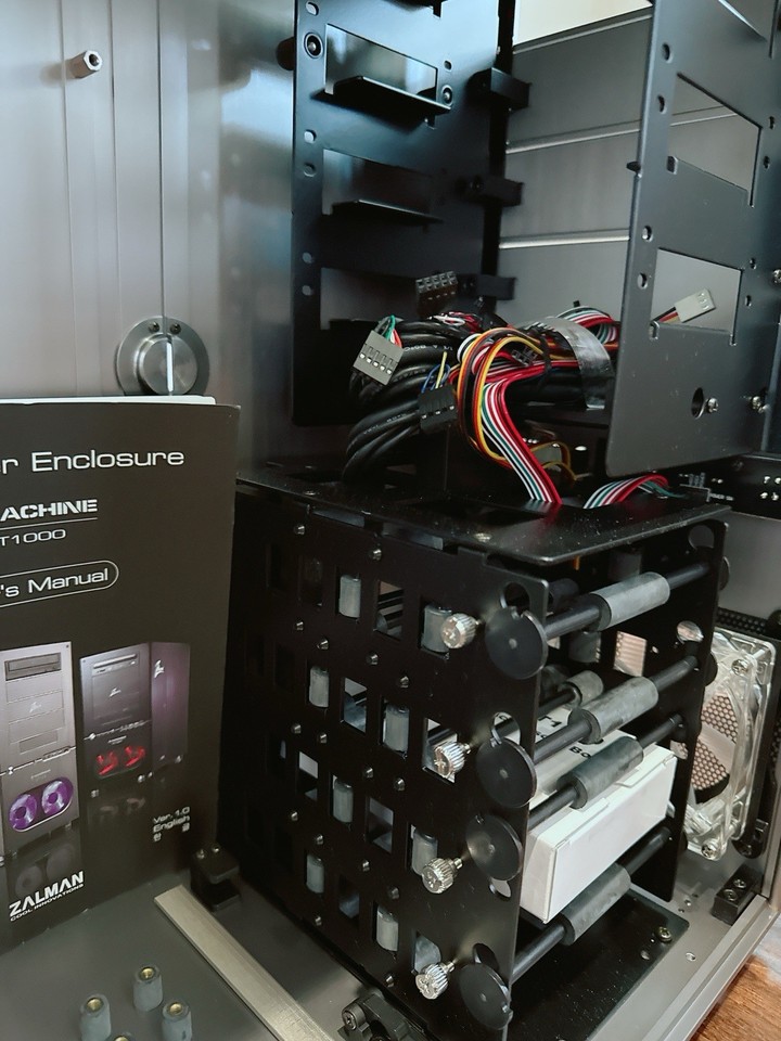 ZALMAN Z-MACHINE GT1000-T Titanium Aluminum ATX Mid Tower - ZMachine GT ...