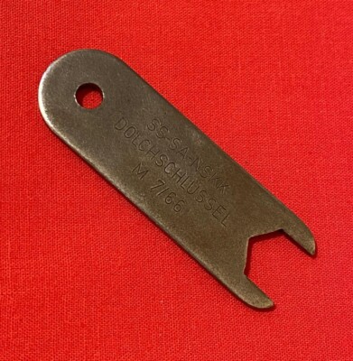 100% ORIGINAL WW2 GERMAN EICHORN POLITICAL DAGGER DOLCH NUT WRENCH Rare ...