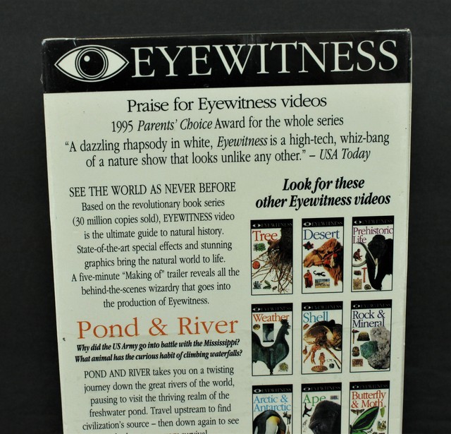 Eyewitness - Pond and River (VHS, 1997) for sale online | eBay