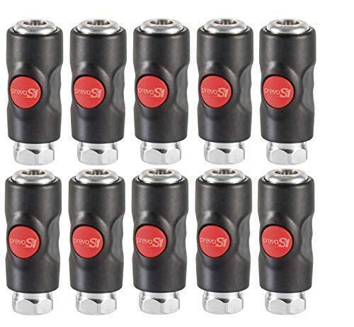 USI 061201 10 PK PREVOST QUICK COUPLER DISCONNECT 1/4 BODY AUTOMOTIVE 1 ...