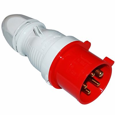 Walther CEE Type 400 volt 32 Amp 5 Pin Plug - CEE230 | eBay