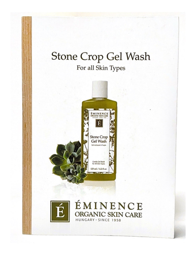 Eminence Stone Crop Gel Wash SAMPLES (9PK X 3ML = 27ML TOTAL) *NEW ...
