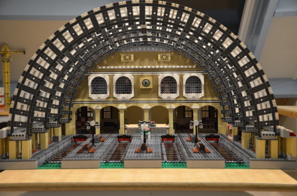 Lego Station MOC PDF instructions ( Building, City, Modular ) | eBay