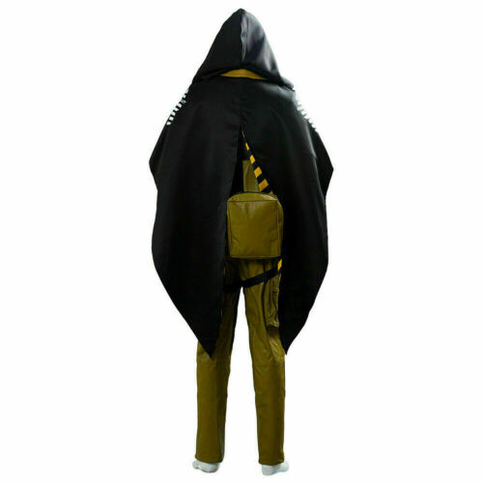 Death Stranding Higgs Monaghan Cape Cosplay Costume Homo Demens Void ...