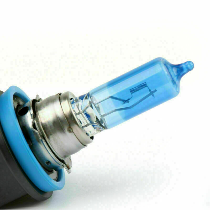 2Pcs H9 Fits OSRAM 5000K Cool Blue Hyper+ Plus White Light Halogen Bulb ...