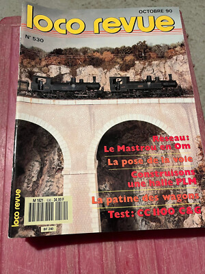 LOCO REVUE N°530 RESEAU : MASTROU EN Om / POSE DE LA VOIE / CONSTRUIRE ...
