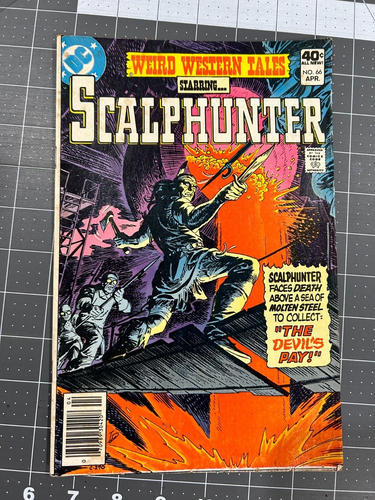 Weird Western Tales Featuring Scalphunter #66 DC 1980 - Fine | eBay