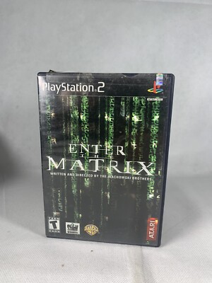Enter the Matrix (Sony PlayStation 2, 2003) PS2- with Manual Tested ...