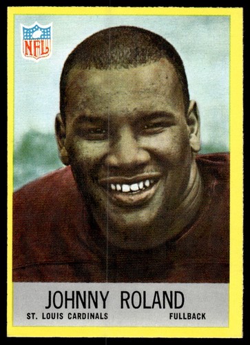 1967 Philadelphia Johnny Roland /- RC St. Louis Cardinals #163 | eBay