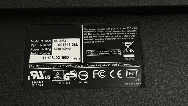 Wyse Ku-8933 Home Office Desktop Computer PC Standard Black USB ...