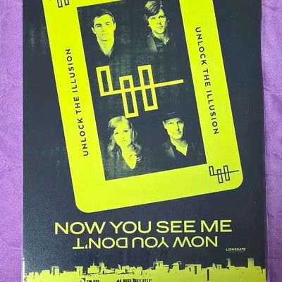 Now U See Me 3 Poster & Special Goods Set - Official Collectible | eBay
