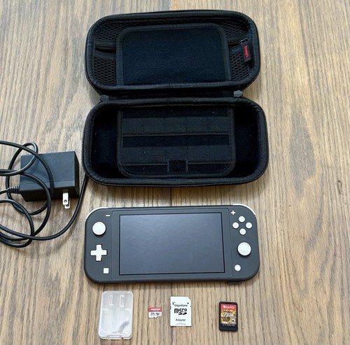 Nintendo Switch Lite Bundle (Zelda BOTW, 256g Memory Card, Travel Case ...