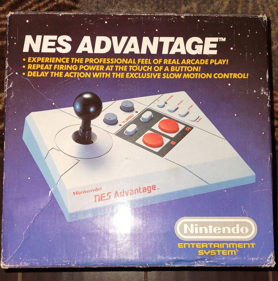 Nintendo NES Advantage Joystick in box | eBay