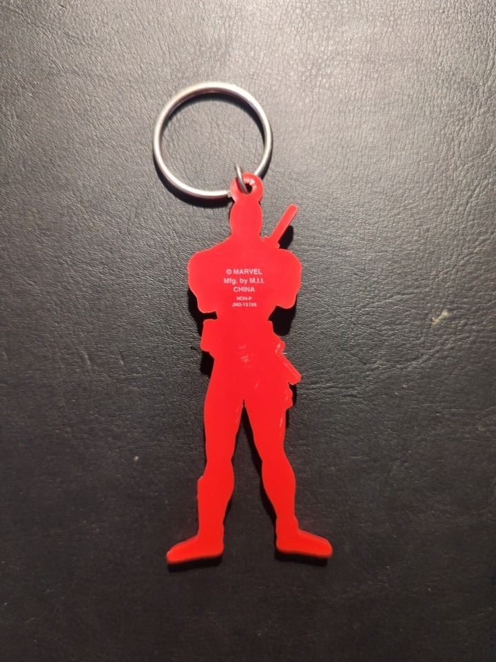 Marvel Comics Deadpool Soft Touch Key Chain * X-Force 3.5-Inch Movie ...