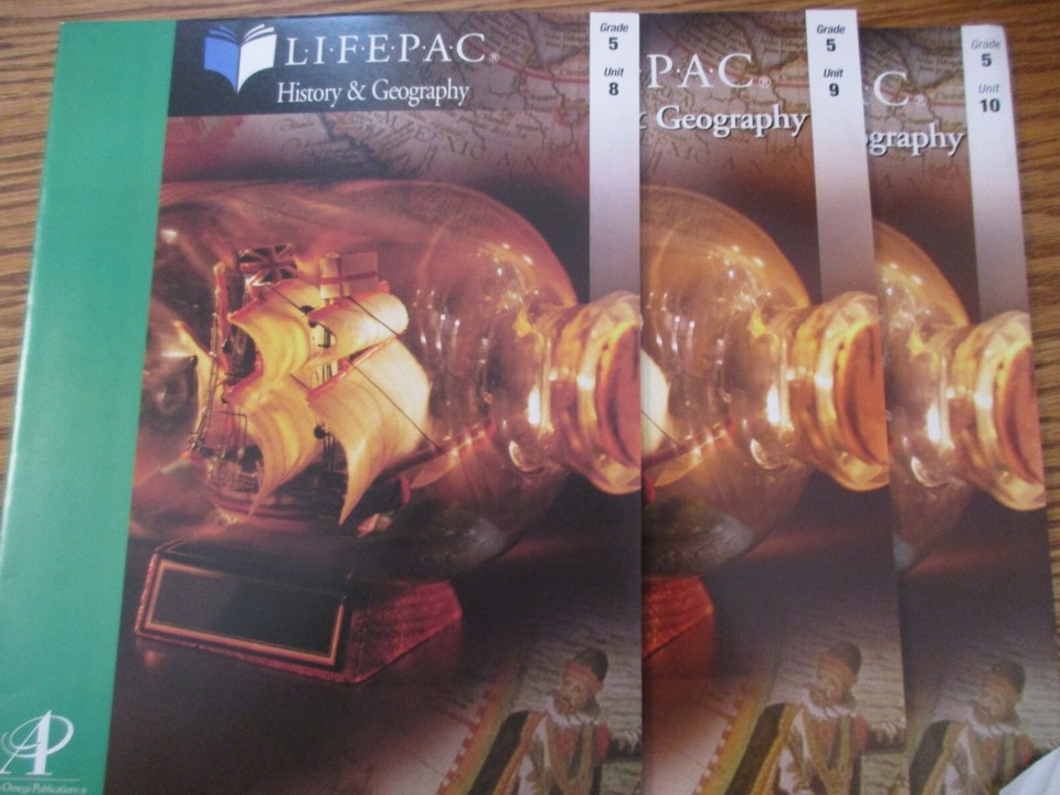 History & Geography 5 Lifepacs Units 5-10 9781580951661| eBay