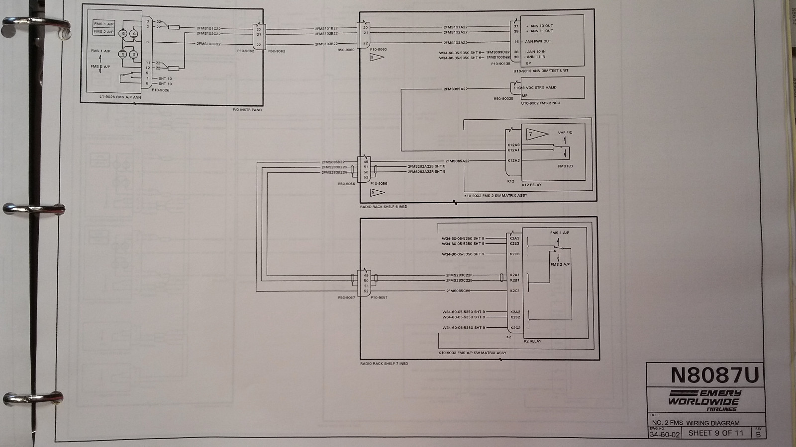 DC-8 Wiring Diagram Manual Emery & Assorted | eBay