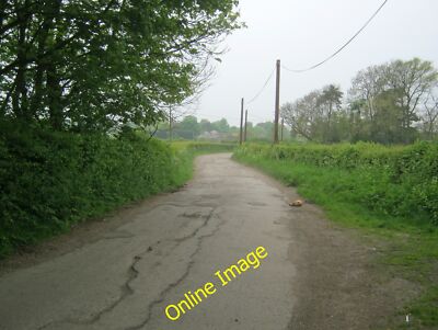 Photo 6x4 Bend in Coach Road Ripley/SK4050 Looking westwards towards ...