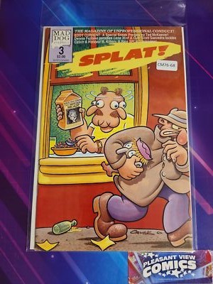 SPLAT! #3 MINI HIGH GRADE MAD DOG GRAPHICS COMIC BOOK CM76-68 | eBay