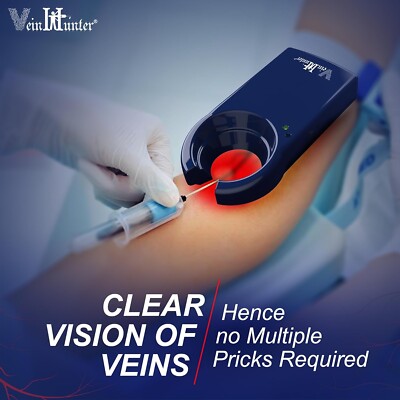 VeinHunter LED Vein Finder, Vein Detector, Vein Locator Device FREE ...