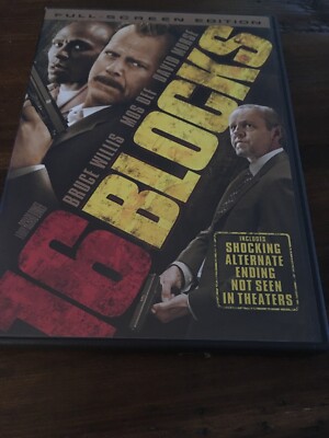 16 Blocks DVD Bruce Willis MOs Def David Morse Richard Donner ...