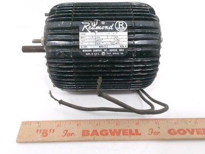 Vintage Redmond Electric Motor #6102 1/20 HP 130 Watts Type U RPM 1500 ...