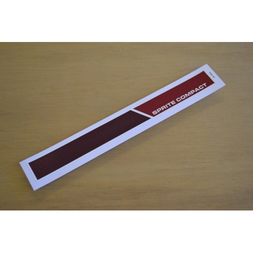 CI Caravans Sprite Compact - (SIDE) - Caravan Sticker Decal Graphic ...