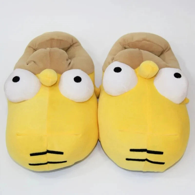 Simpson Winter Warm Indoor Slippers Anime Men Women Cotton Slippers ...