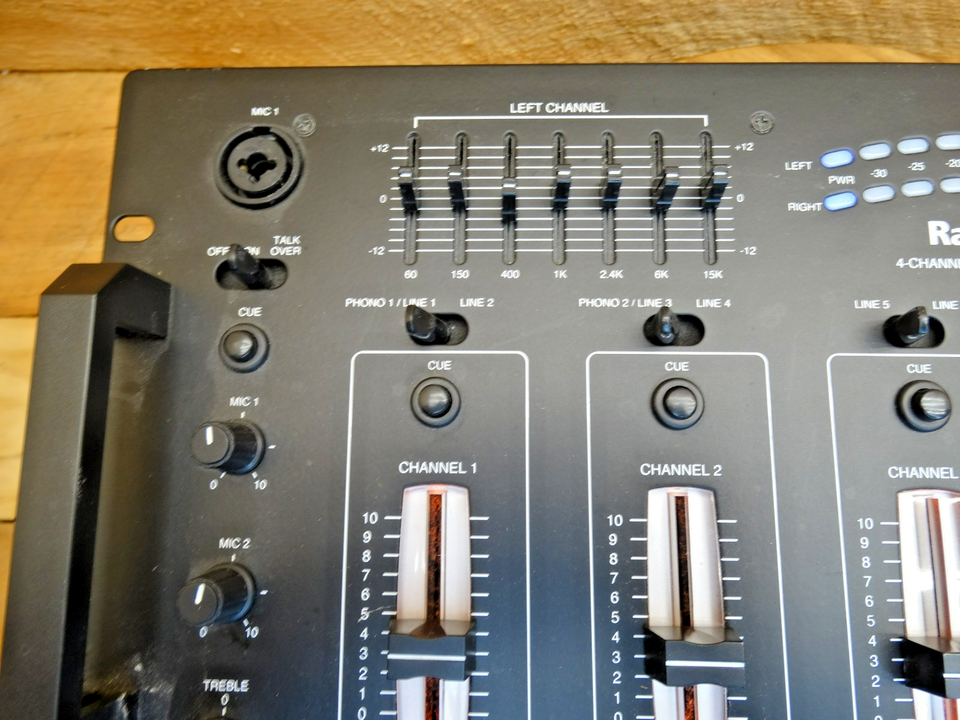 Radio Shack 4 Channel Stereo Mixer 32-118 with Sound Effects PRISTINE ...