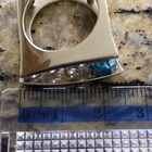 14k Designer Harry Roa Diamonds Blue Stone Modern Ring One Of A Kind | eBay