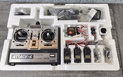 Futaba Attack-4 FP-4NBL 4 Channel Digital Proportional Radio Control RC ...