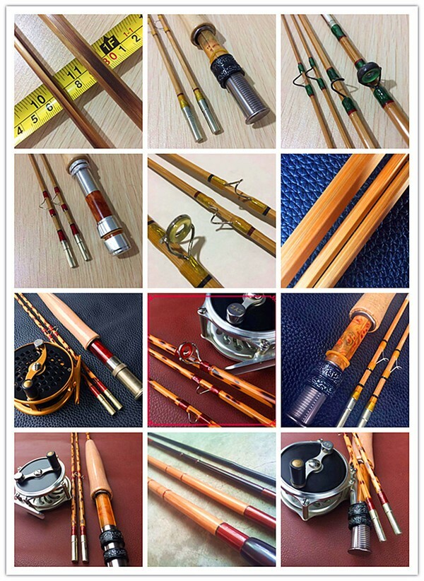 7'6"- 5 wt/Handmade Bamboo Fly Rod Blank+Nickel Silver Ferrule/Fly ...