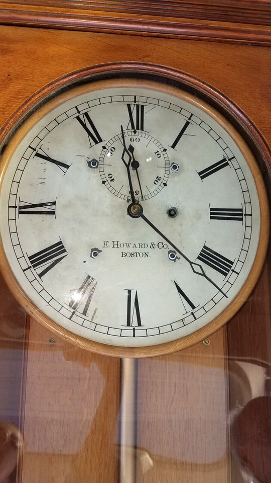 Rare E. Howard & Company Standard Time Clock - From Depot at Knott's ...