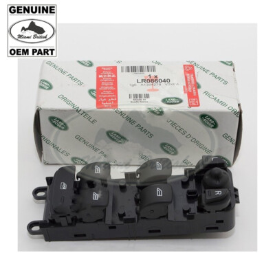 LAND ROVER DOOR DRIVER SWITCH LR2 LR4 RANGE ROVER SPORT 10 NEW LR086040 ...