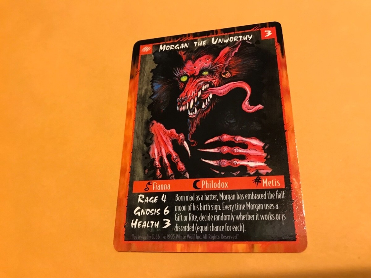 Rage Werewolf Card Game Rage CCG Werewolf The Apocalypse UNLIMITED