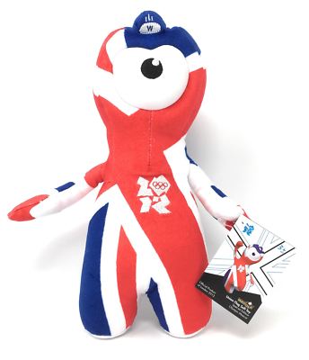 London 2012 Olympics WENLOCK Union Flag OFFICIAL Soft TOY - NEW | eBay