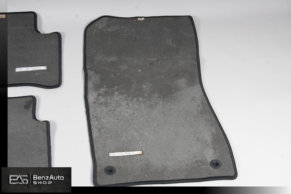Mercedes W219 CLS63 AMG Interior Floor Rug Carpet Mats Set Black OEM | eBay