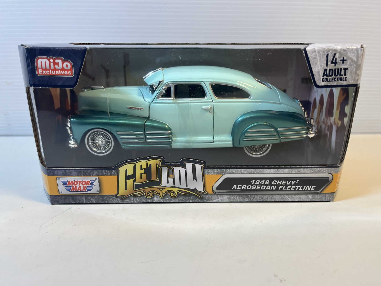 1948 Chevy Bomb Lowrider New In The Box Diecast Model in 1/24 Scale by ...