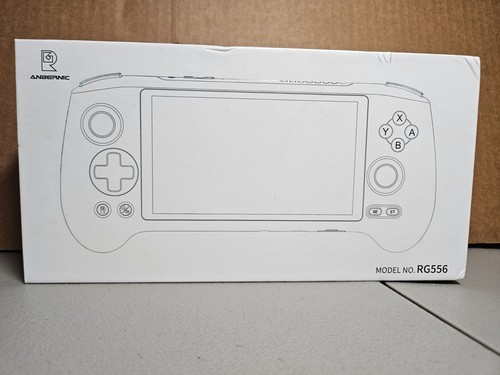 ANBERNIC RG556 Blue Translucent Handheld - New! | eBay