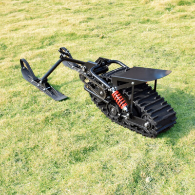 Sleigh Ski & Rear wheel rear tracks Snow Sand Snowmobile Track DIY Pit ...