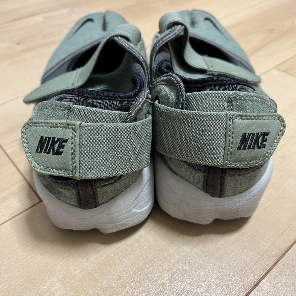 Nike Air Rift Split Toe Sneakers Gray Green Men's Casual Shoes 2014 US ...