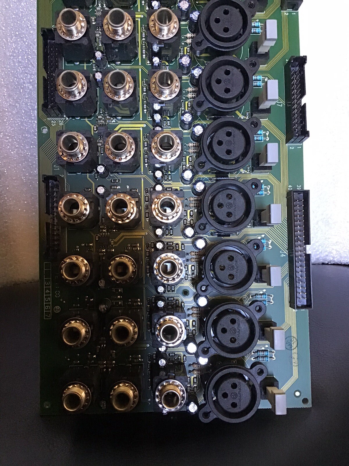 Mackie D8B Digital Mixer ANALOG I/O JACKFIELD BOARD. | eBay