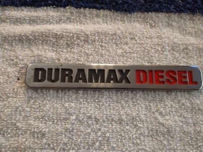 DODGE CHEVROLET GMC DURAMAX DIESEL REAR EMBLEM LOGO BADGE SIGN SYMBOL ...