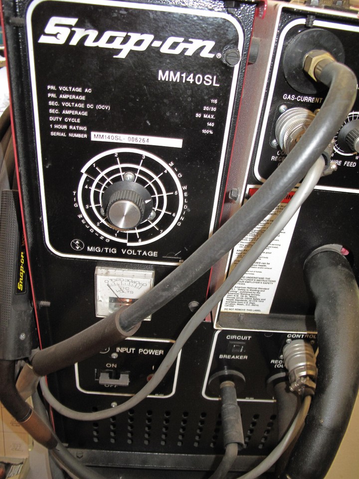 Snap On MM 140SL Welder Muscle Mig With aluminum spool gun | eBay
